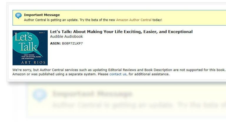 Amazon Author Central - How to Setup Your Author Page on Amazon ...