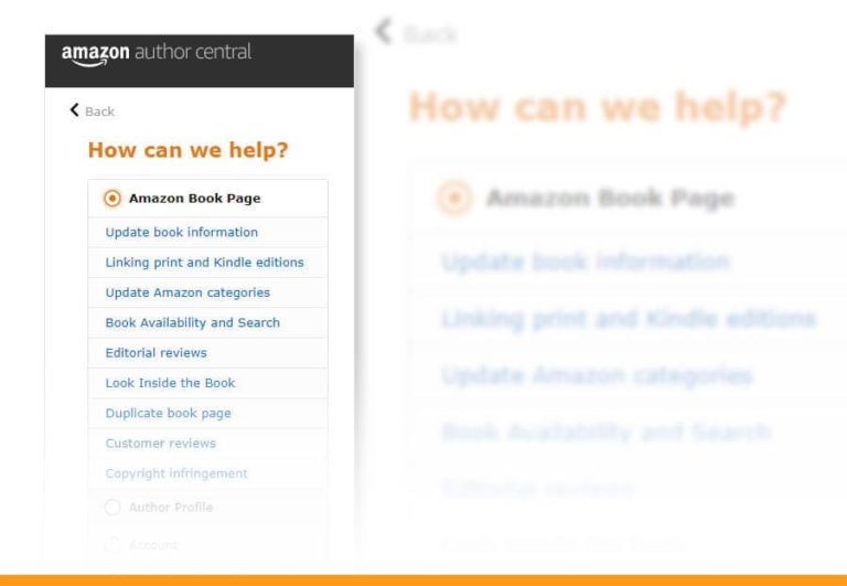 Amazon Author Central How To Setup Your Author Page On Amazon
